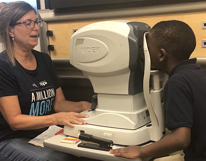 Brumby students get vision screenings, eyeglasses in mobile clinic ...