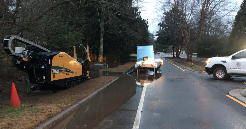 Columns Drive remains closed as flash flood watch continues through ...